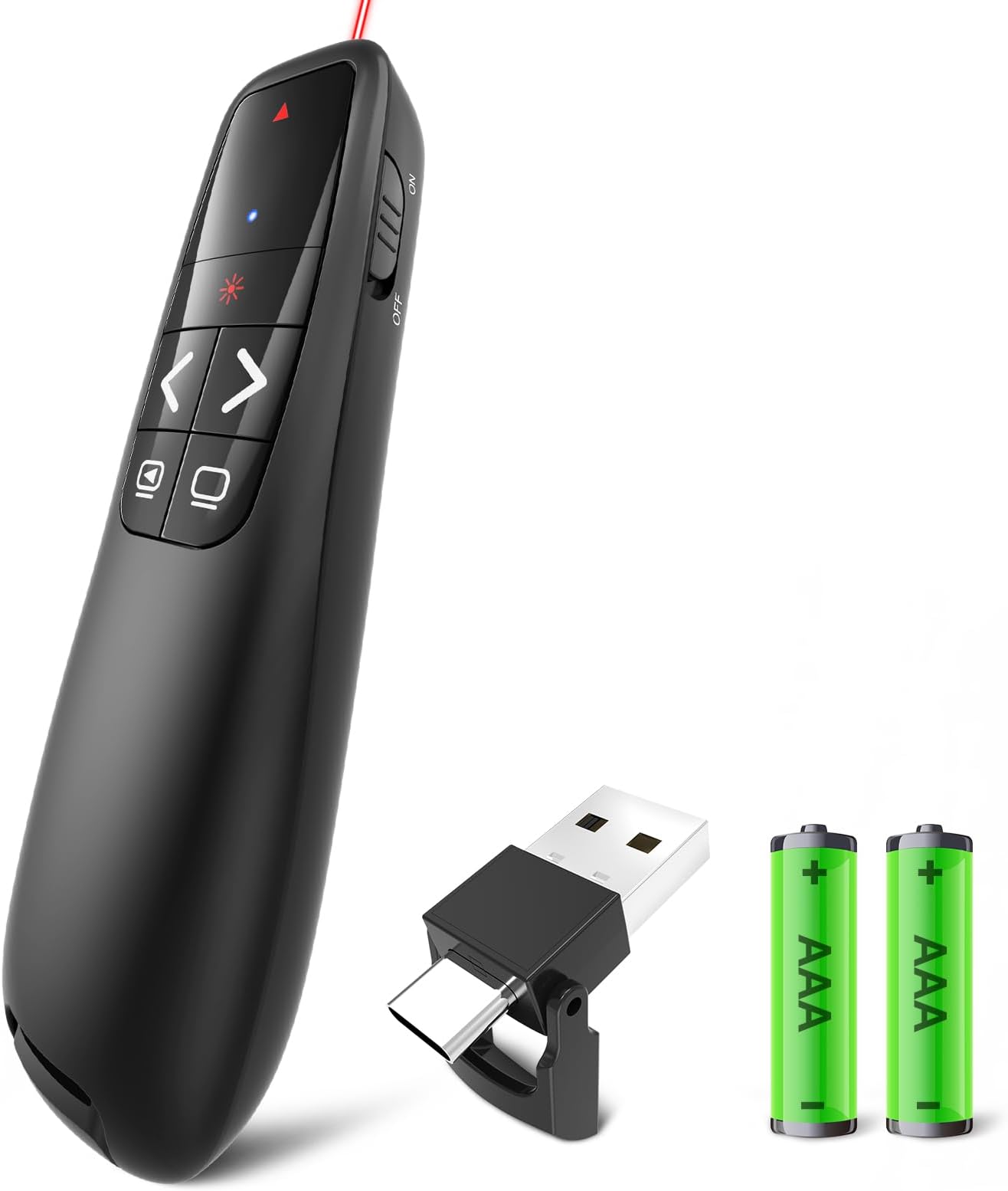 Amazon.com: Microsoft Presenter+ (2022), Wireless and Bluetooth ...