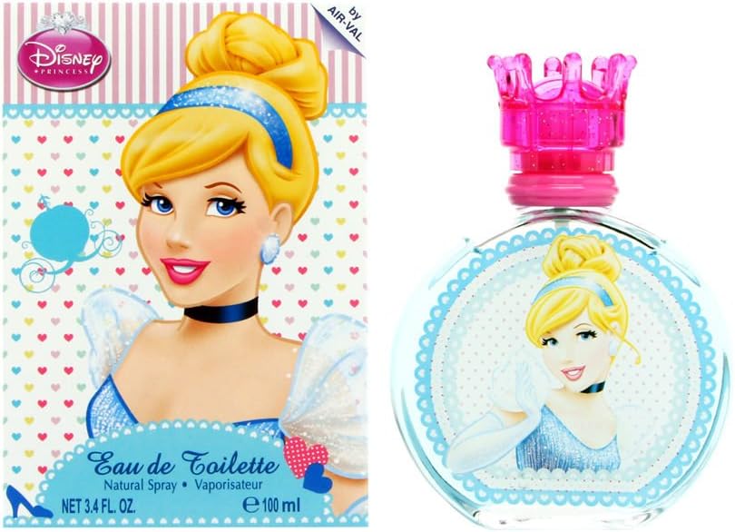 Amazon.com: Disney Princess Perfume Eau de Toilette Made in Spain, Blue ...