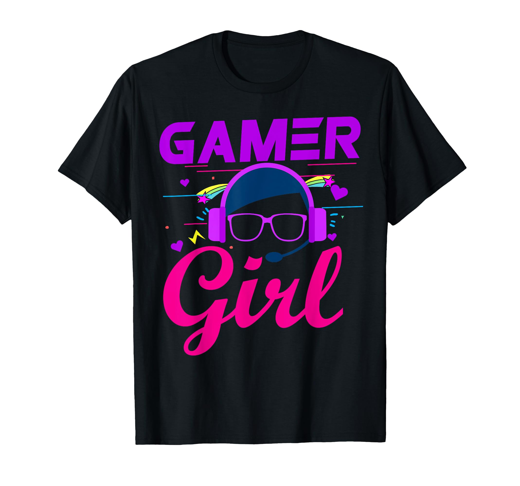 Amazon.com: Family Gamer Gifts & Apparel by Good World Tees Gamer Girl ...