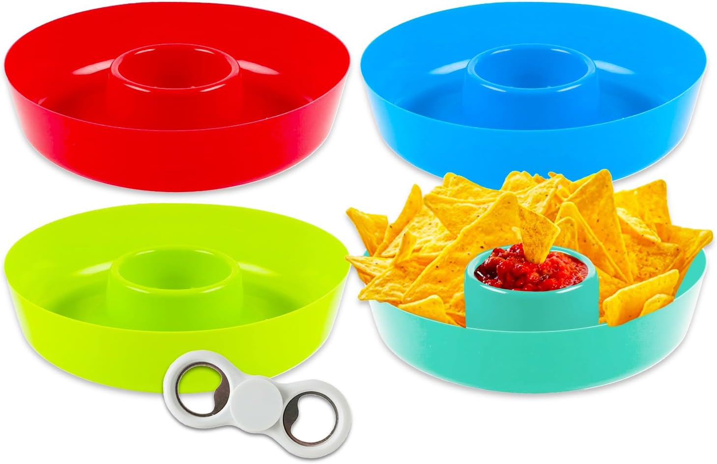 Amazon.com | World's Finest Chip and Dip Serving Set - Chip and Dip ...