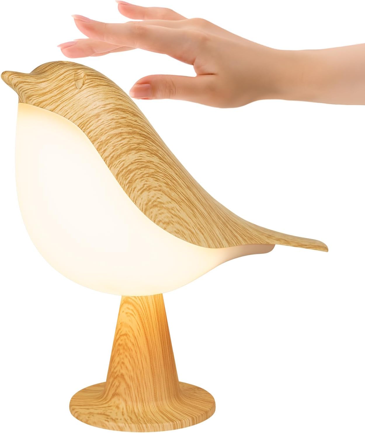 Deogos 2 Pack Table Lamp, Touch Control Bird Lamps, Bedside Lamp, Brid ...
