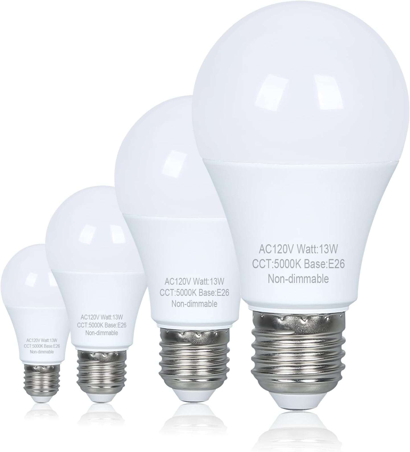 Amazon.com: EcoSmart 100-Watt Equivalent A19 Non-Dimmable CEC LED Light ...