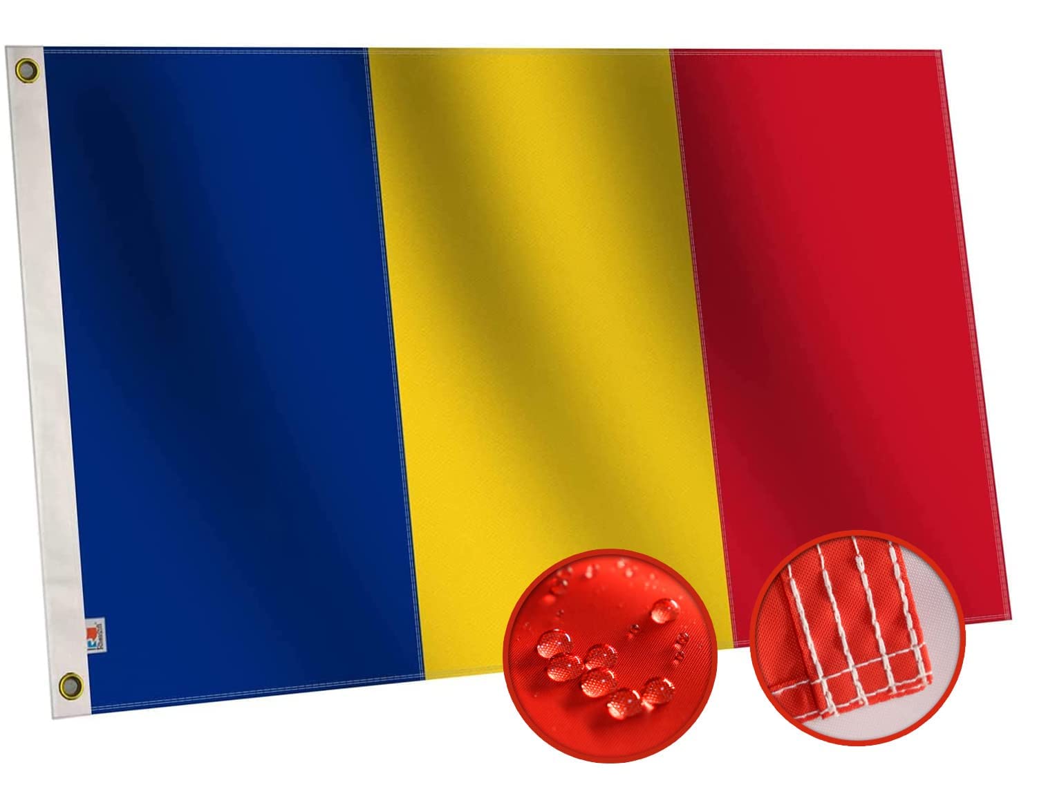 Romanian Flag Animated Romania