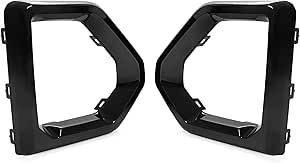 Amazon.com: KUAFU Front Fog Light Bezel Compatible with 2019-2023 GMC ...