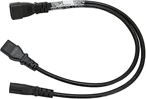 UPS Server Power Cable, C14 to 5 15R C13 Cord Tensile Short Power ...