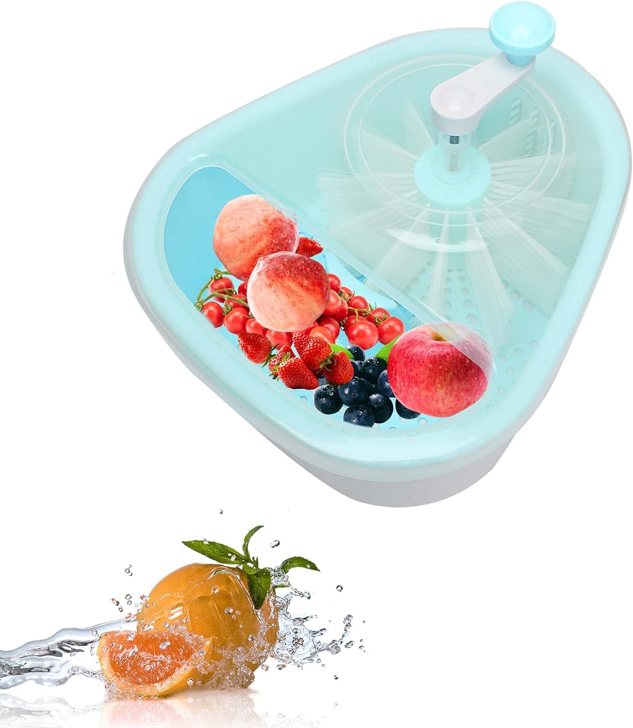 Amazon.com: Fruit Cleaner Spinner, Fruit and Vegetable Washing Machine ...