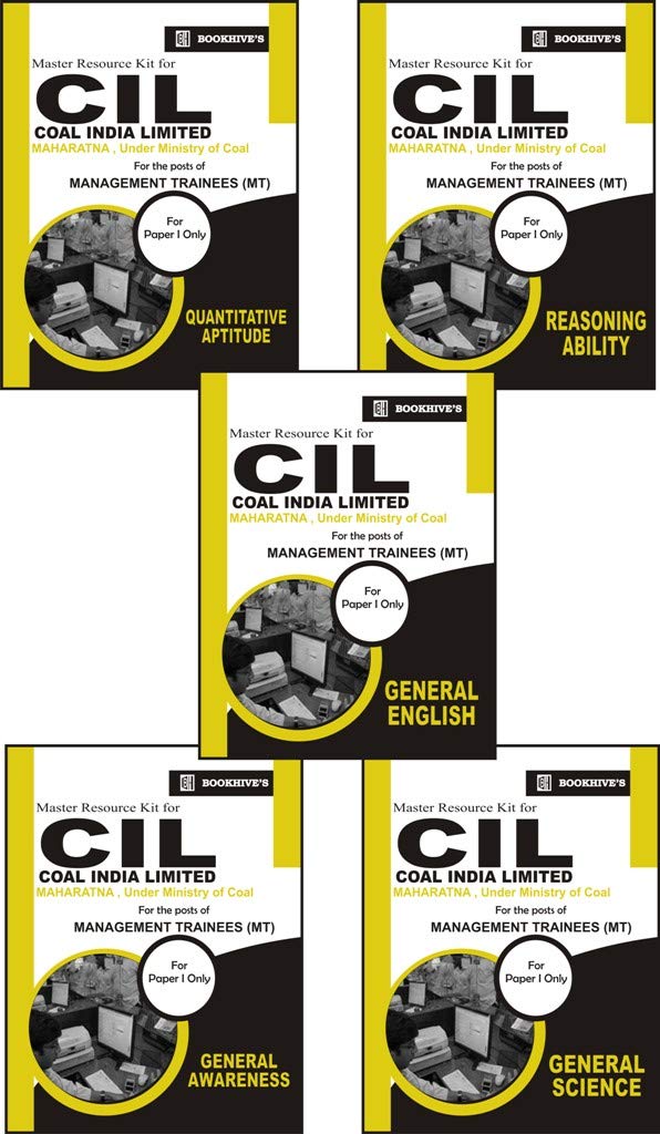 Buy Coal India Limited | CIL (Coal India Limited) MANAGEMENT TRAINEE EXAM BOOK | CIL ENGLISH ...