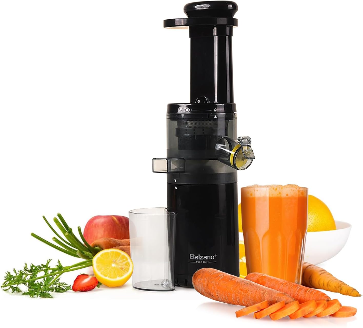 Borosil Health Pro Cold Press Slow Juicer, Portable Slow Juicer ...