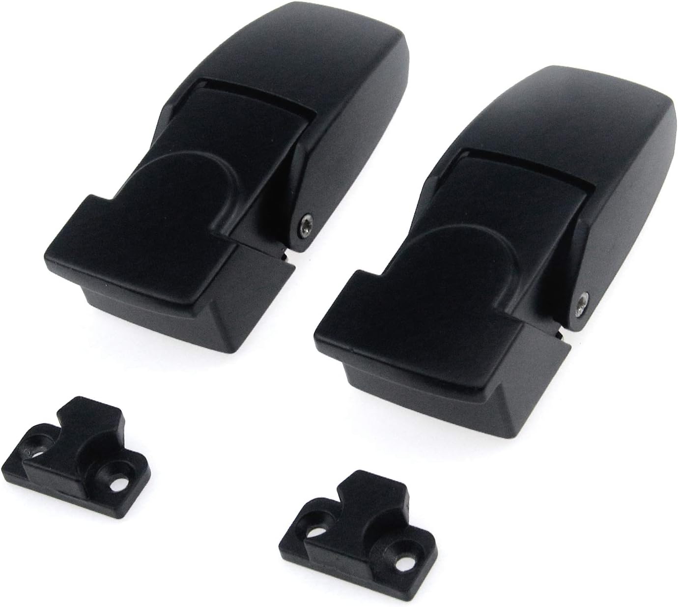Antrader 3-Inch Spring Loaded Toggle Latch Clamps Lock, Black Concealed ...
