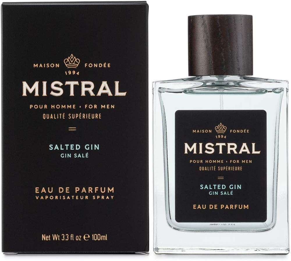 Amazon.com : Mistral Men's Cologne, Salted Gin, 3.4 Ounces : Beauty ...