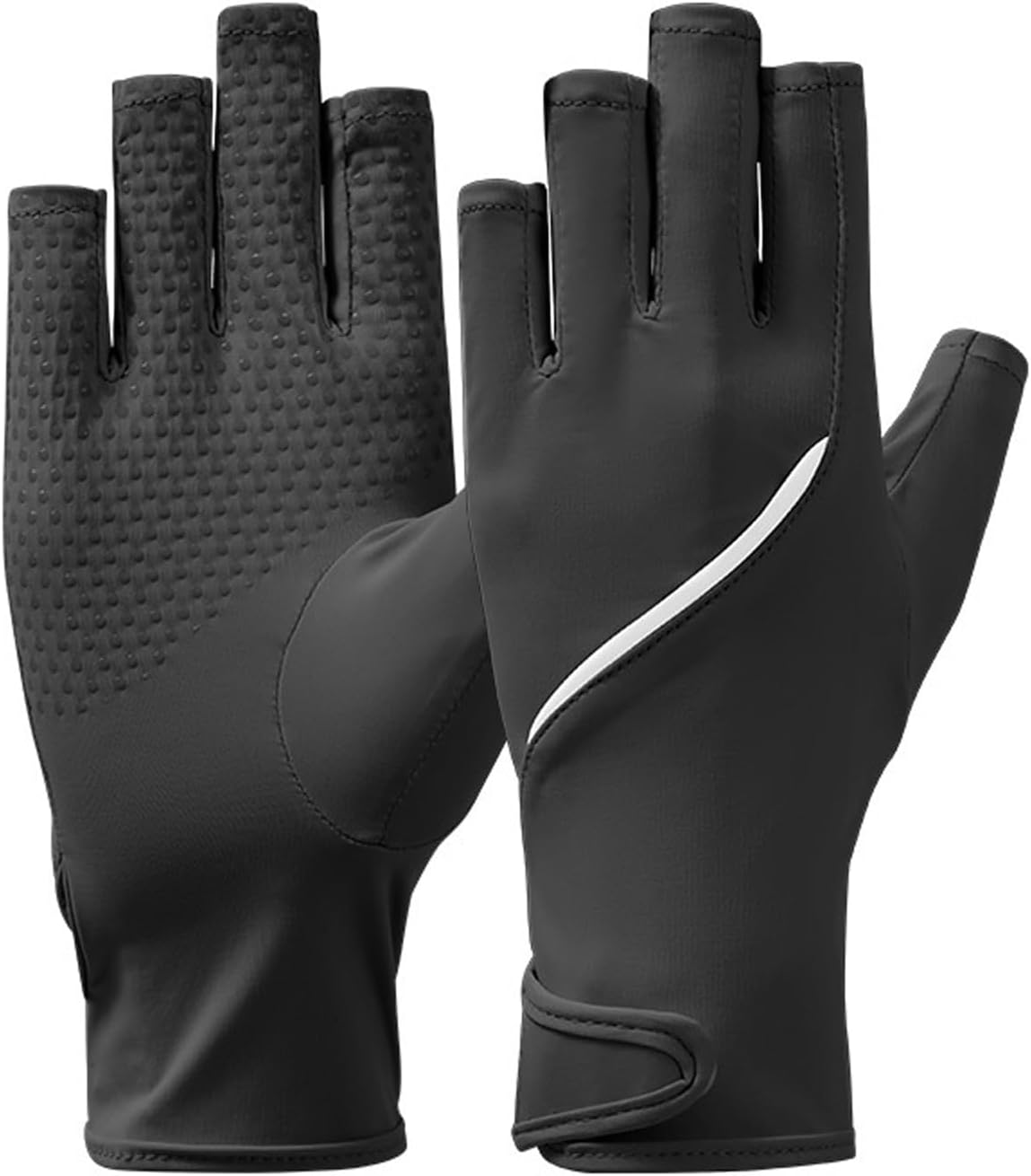 Amazon.com: Starsouce Women Summer UV Protection Gloves Fingerless Non ...