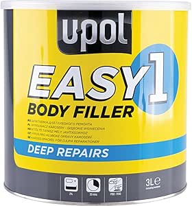 Amazon.fr : U-POL Easy Mastic polyester de remplissage 3,5 L, UPol pour surfaces en acier, GRP ...