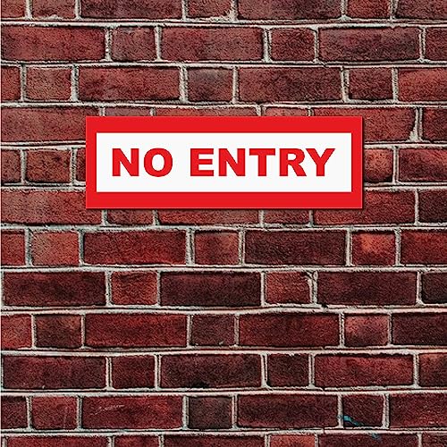 Buy SIGN EVER No Entry Sign Board Office Bank Hospital Restaurant ...