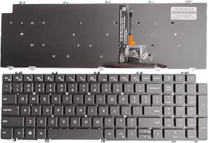 Amazon.com: New for DELL Latitude 5520 5521 5530 5531 Precision 3560 3561 US Backlit Keyboard ...