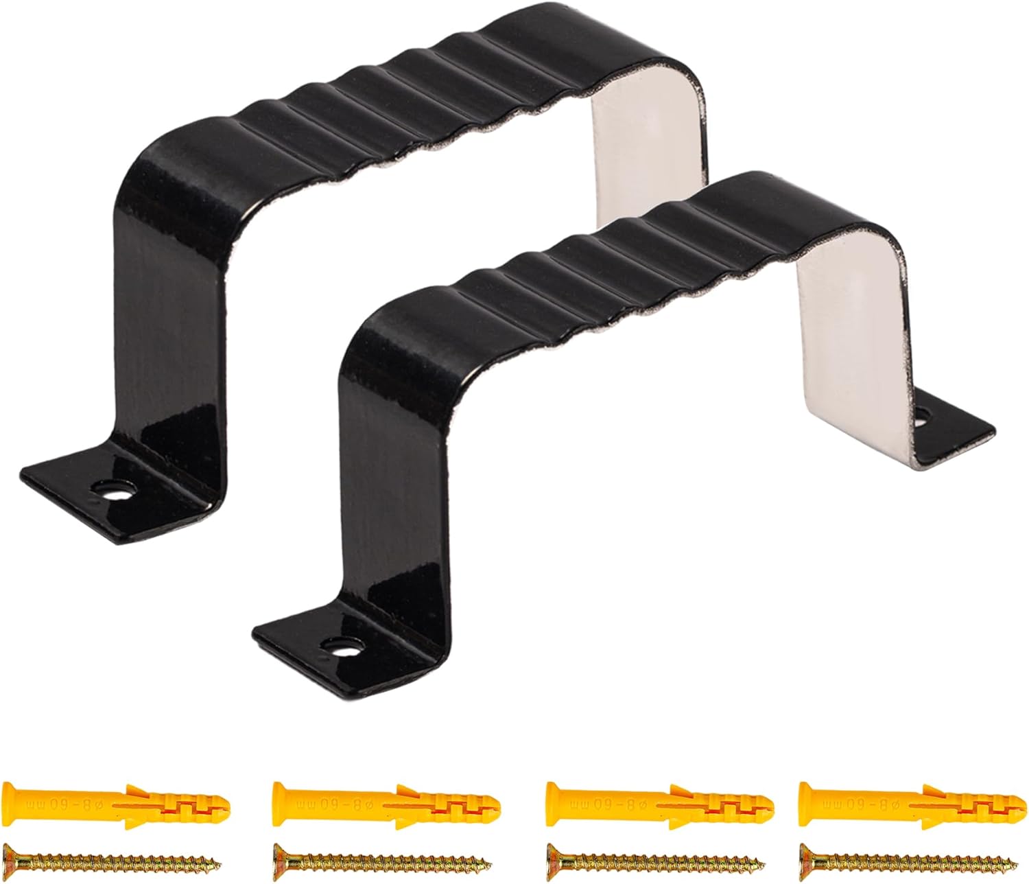 Amazon.com: 2PCS Gutter Downspout Strap-3" x 4" Aluminum Alloy Leader ...