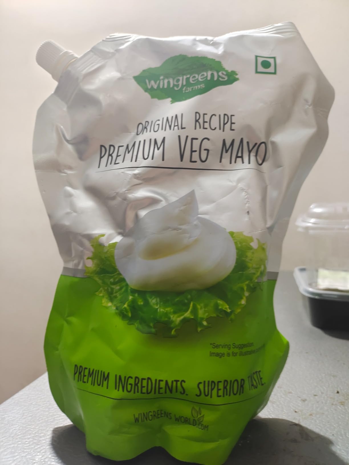 Wingreens Farms- Premium Veg Mayo (Pack of 1-450g) : Amazon.in: Grocery ...