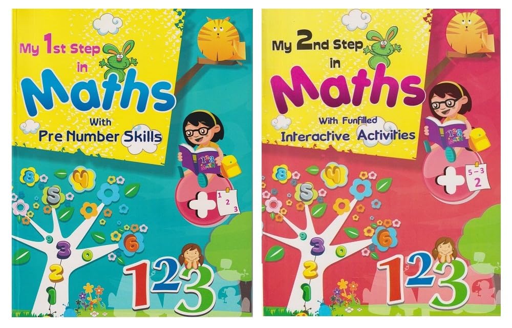 Buy My 1st Step in Maths and My 2nd Step in Maths – Fun Filled ...