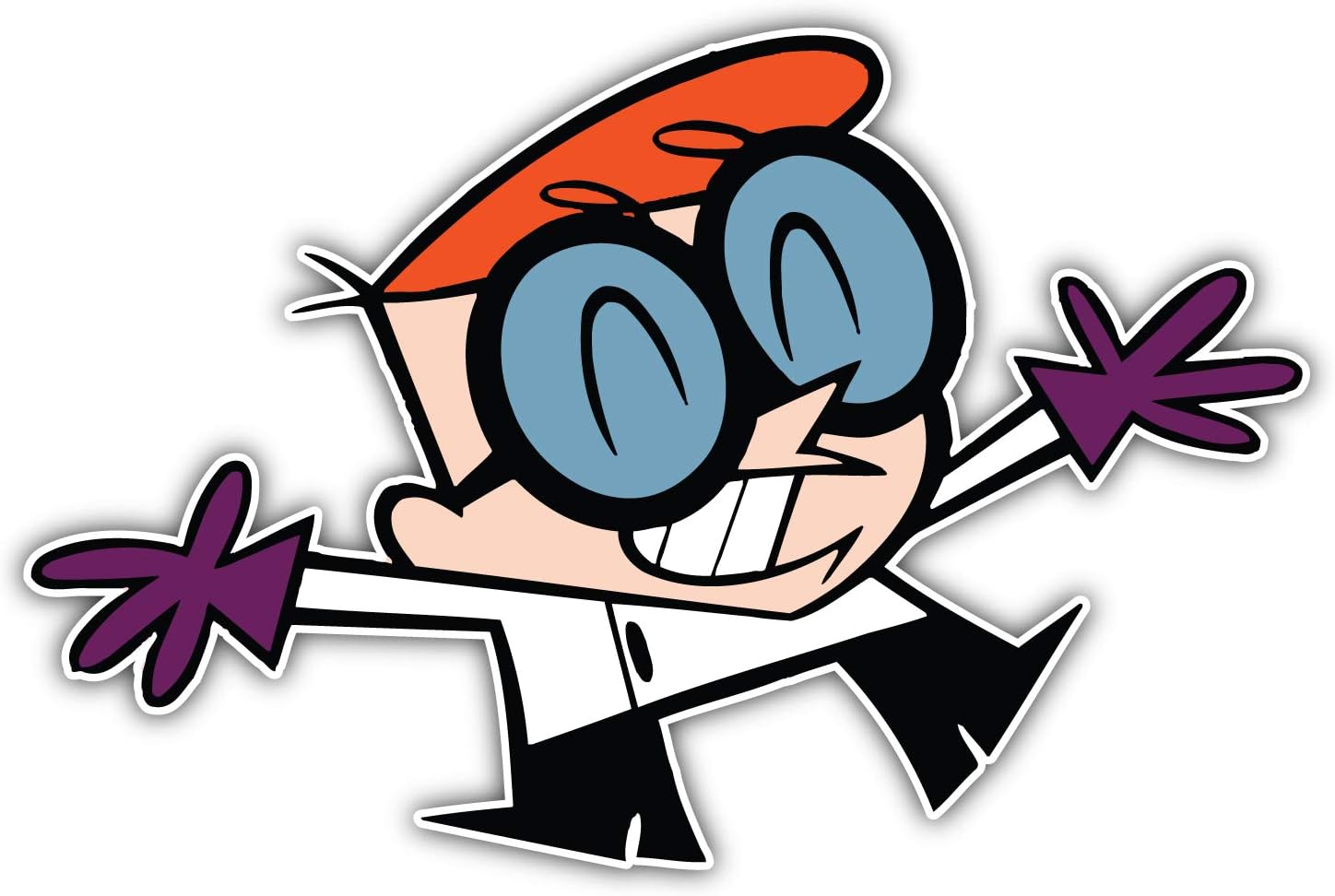 Amazon.com: Dexter Character Dexters Laboratory Cartoon Vinyl Sticker ...