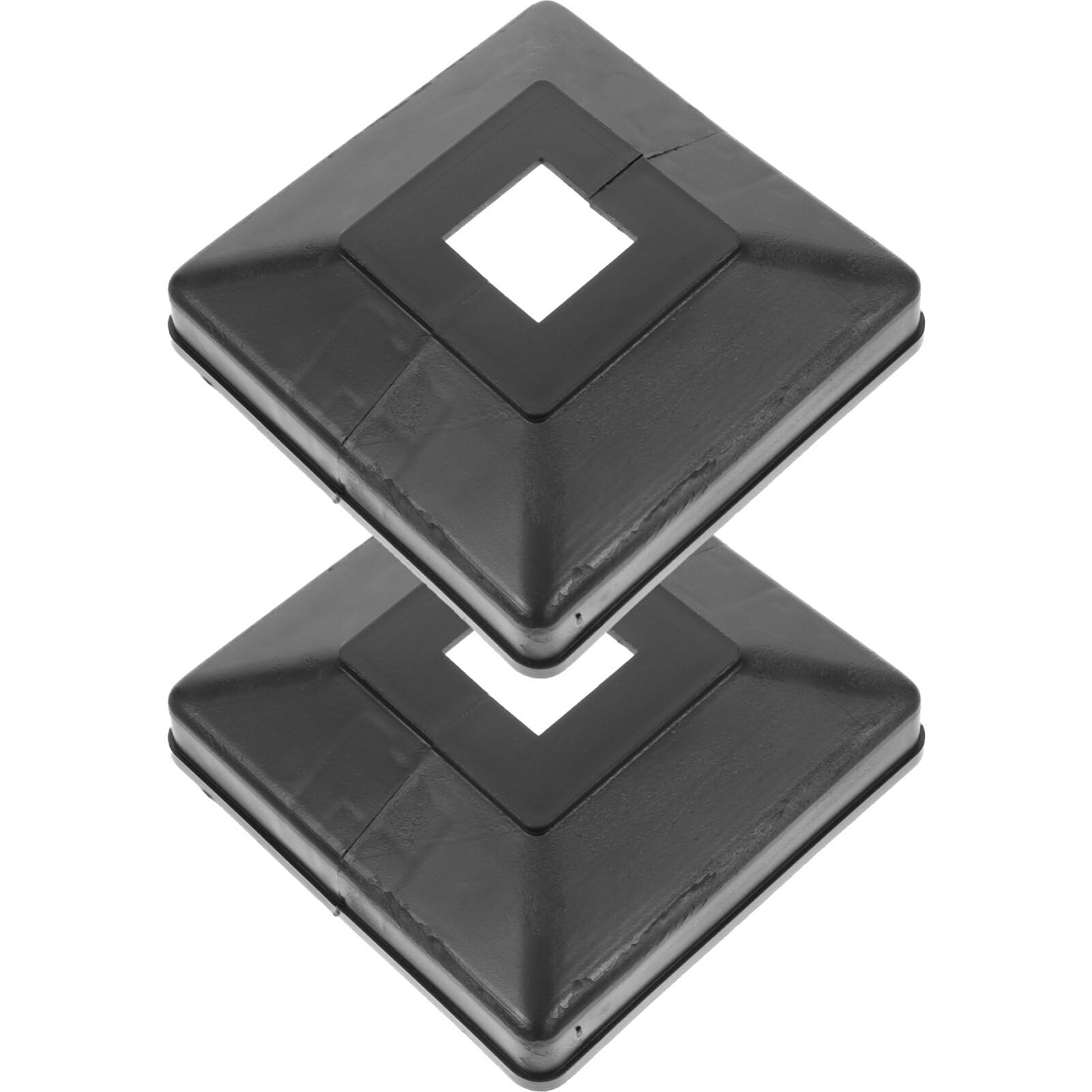 Amazon.com: Angoily 2pcs Post Base Cover Deck Post Base Mounting Plate ...