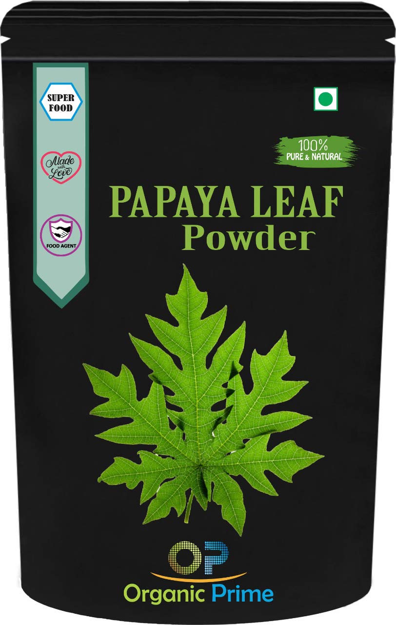 Organic Prime Papaya Leaf Powder - 500 GM by Organic Prime : Amazon.in ...
