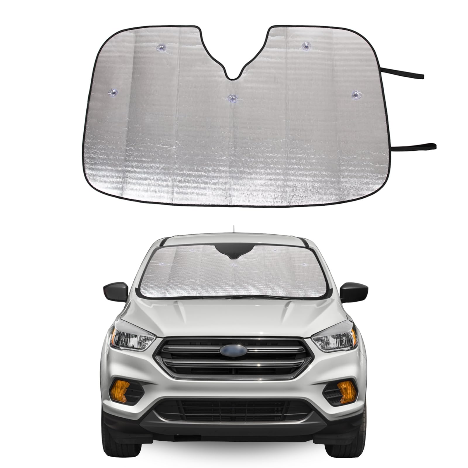 Amazon.com: Front Windshield Sunshade for Ford Escape 2013-2019 SUV ...