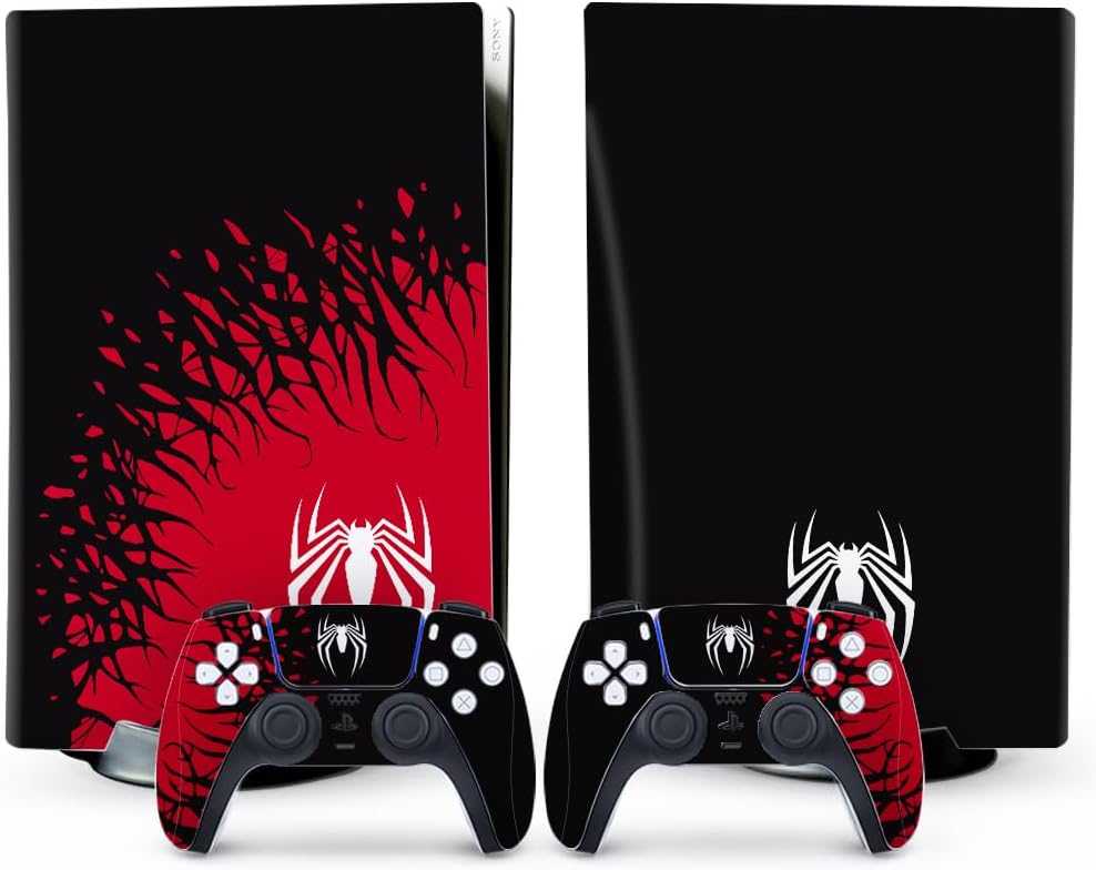 Amazon.com: XSUID PS5 Skin - Disc Edition Console and Controller ...