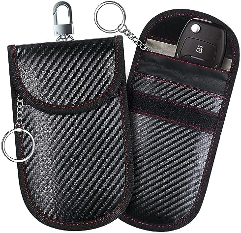 2 Pack Faraday Pouch for Car Keys, Faraday Bag, Car RFID Signal ...