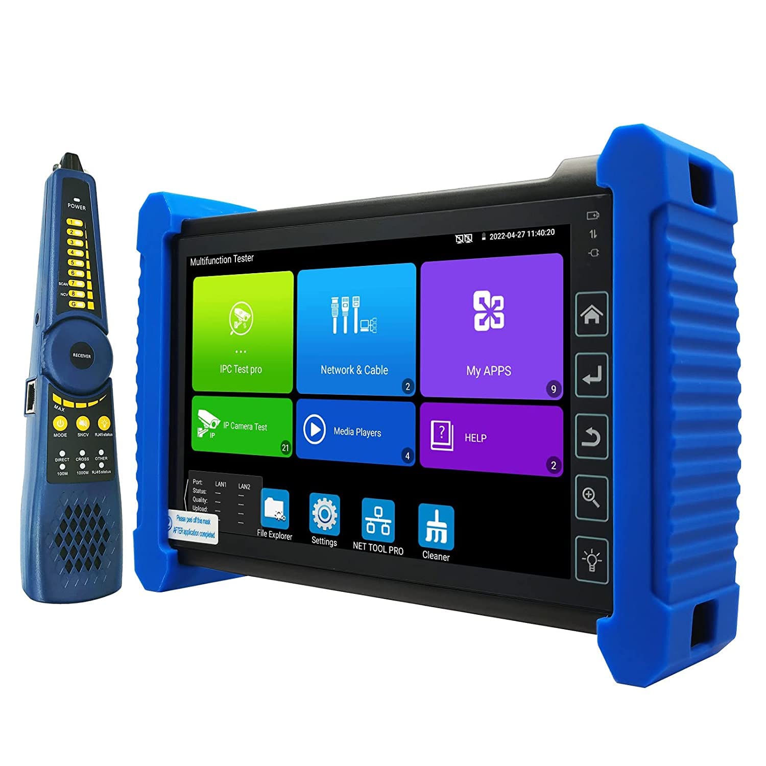 Amazon.com: Rsrteng CCTV Camera Tester,IPC-7600C Plus with Cable Tracer ...