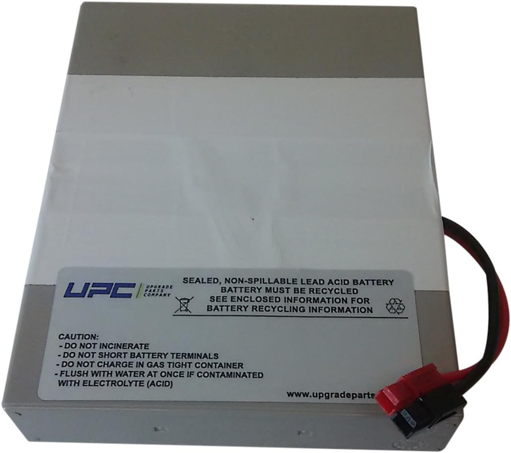 Amazon.com: RBC62-1U-UPC Replacement Battery for Tripp Lite SMX500RT1U ...