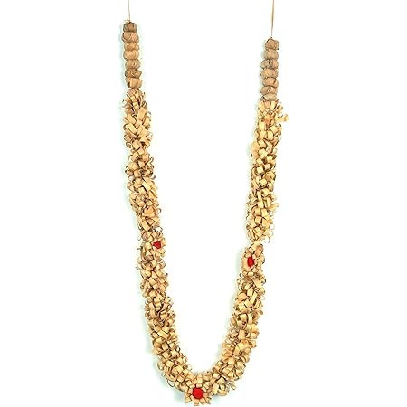 Kyzzo™ Sandalwood Mala for Photo Frame| Chandan Mala | Garland for God ...