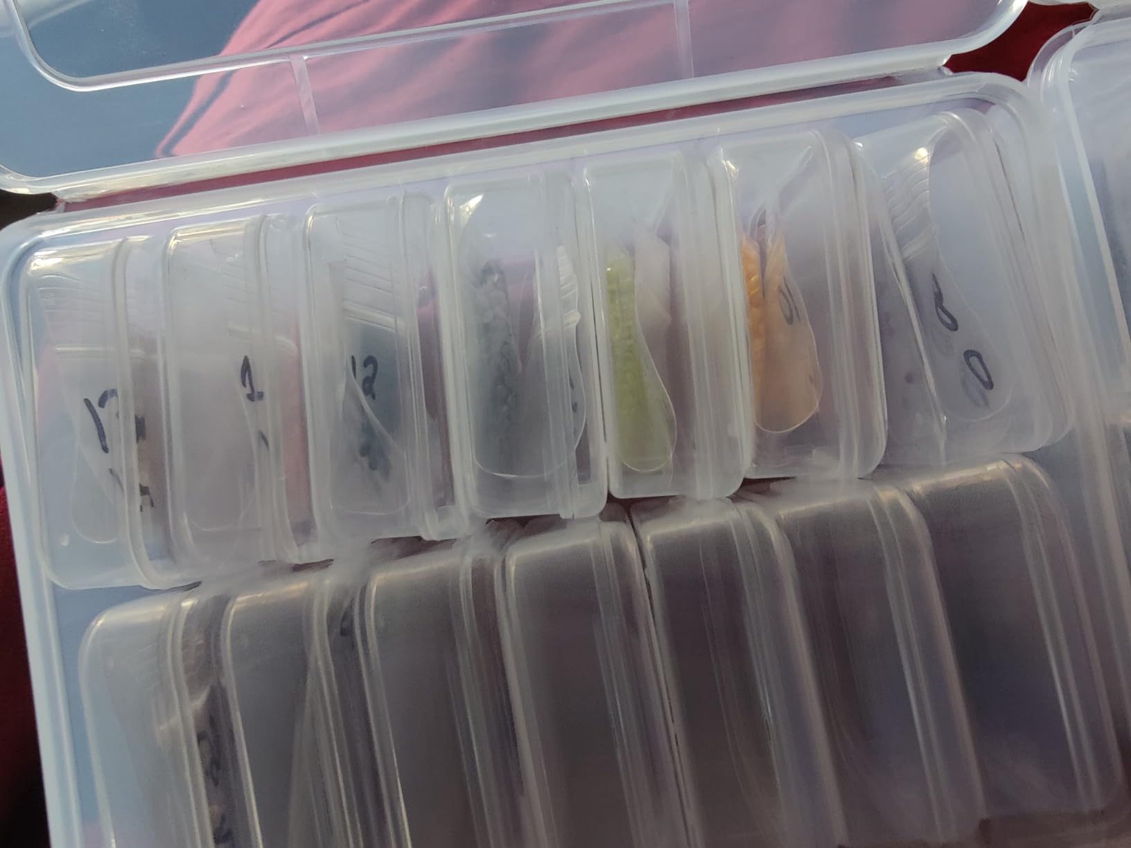 Amazon.com: 28Pcs Small Bead Organizer, Plastic Bead Storage Containers ...