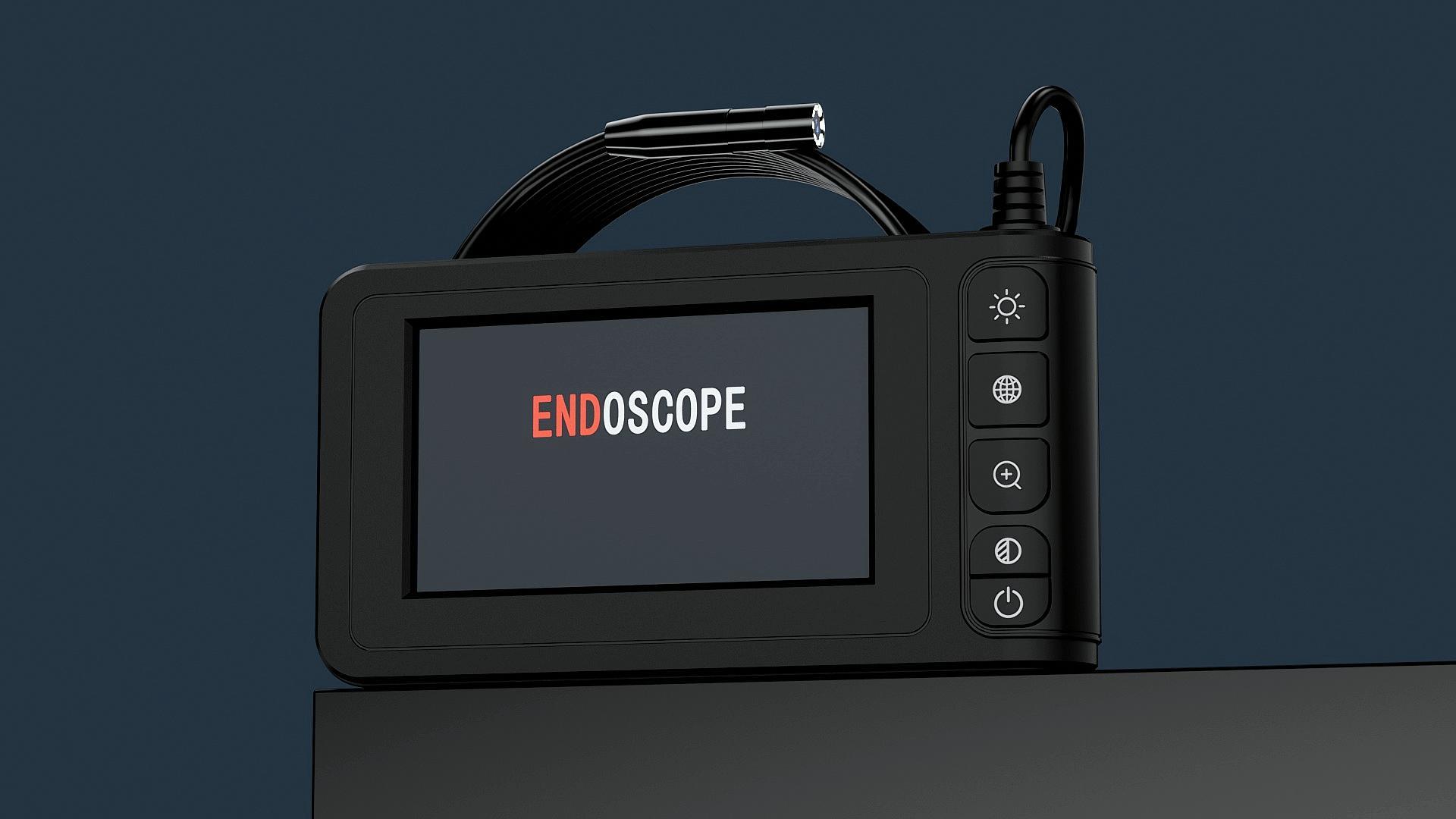 Watch SKYBASIC Industrial Endoscope Inspection Camera with Lights on ...