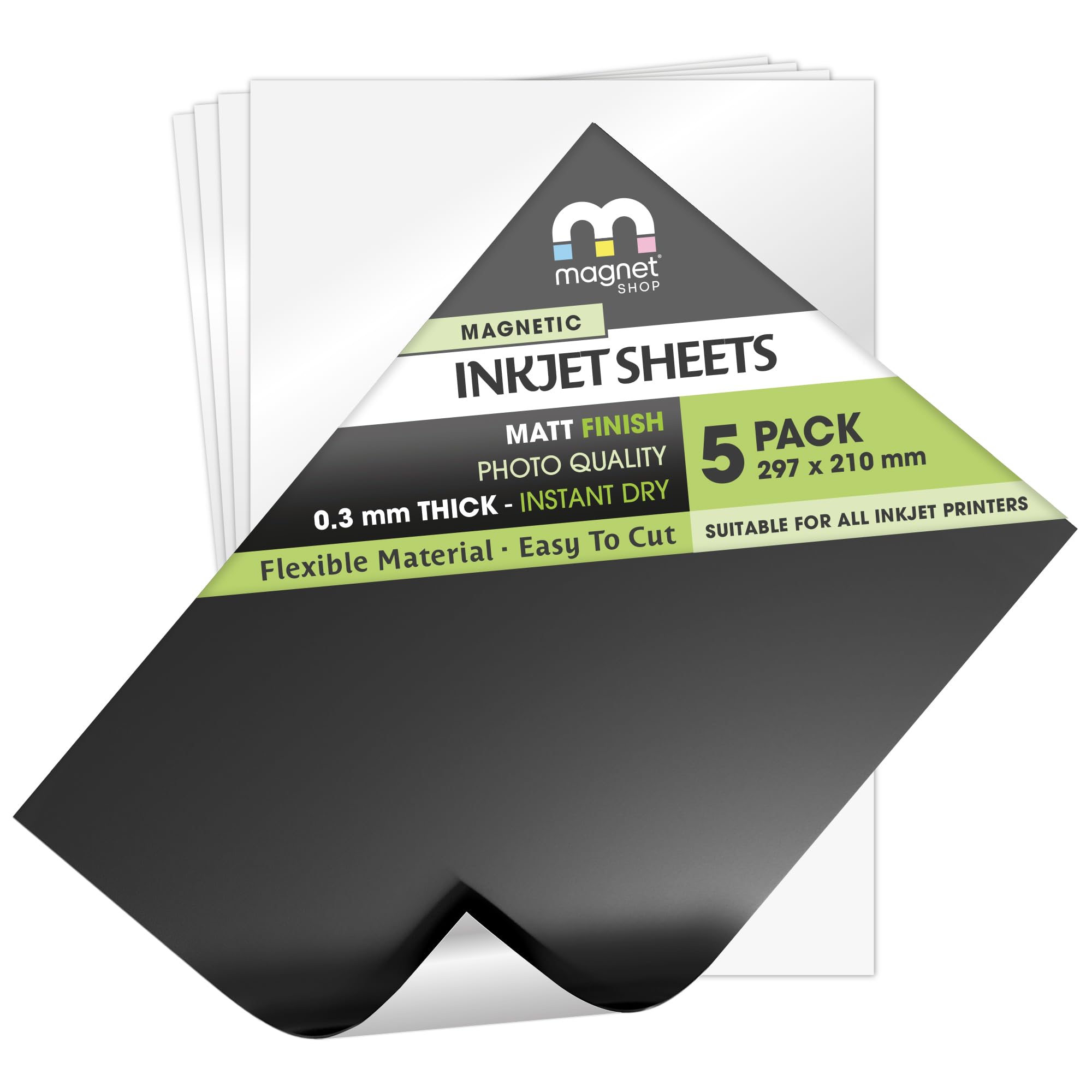 TMS Magnetic Photo Paper | A4 Size with Glossy Finish for Home and ...