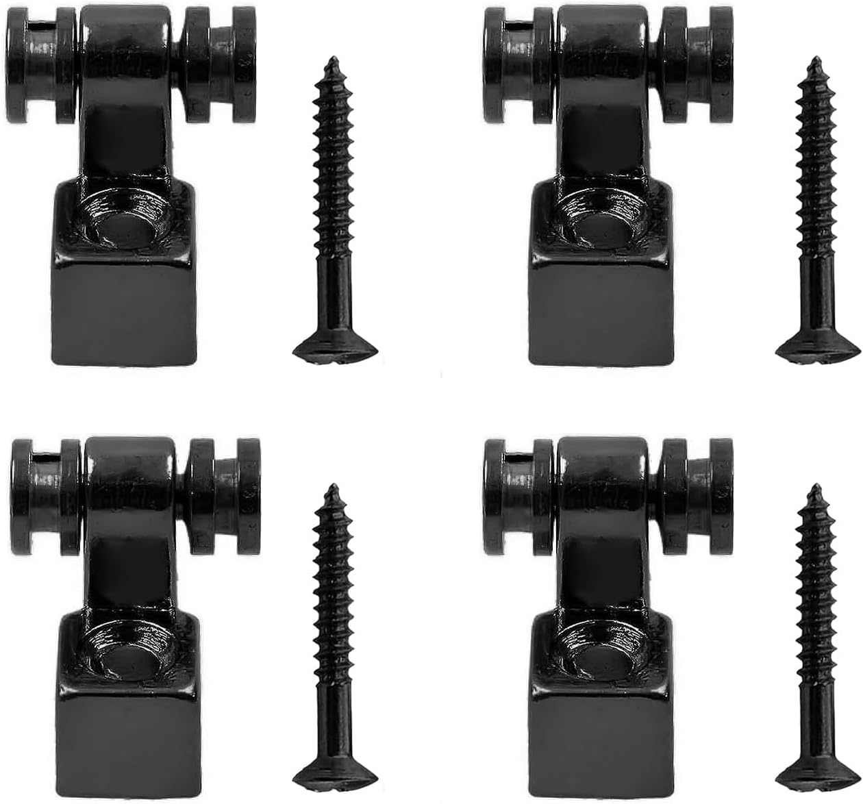 Amazon.com: harpfeas 4PCS Metal Vintage Style Guitar String Trees ...