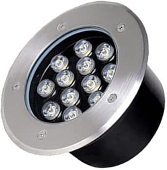 Amazon.co.jp: Outdoor LED Recessed Spotlight - Underground Garden Lamp ...