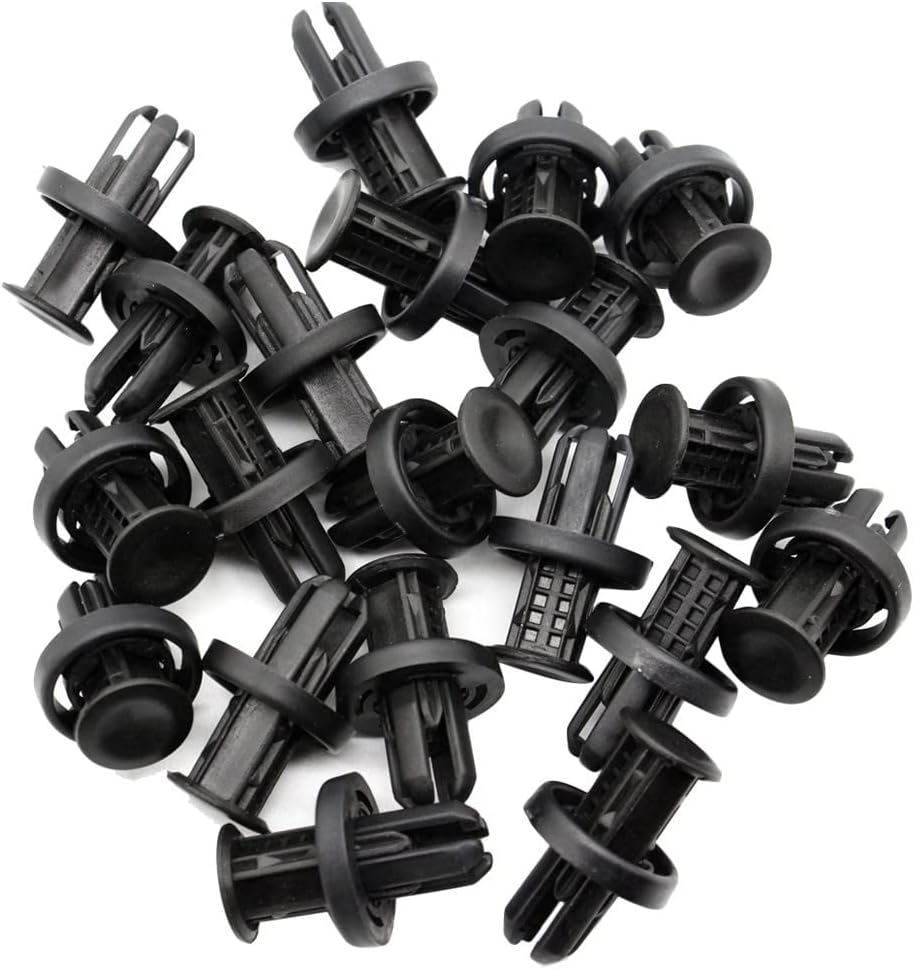 Amazon.co.jp: Xsdjasd クリップ 100 個 91505-TM8-003 91505TM8003 パネル リテーナー ...