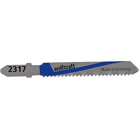 wolfcraft 2317000 2317000-2 Hojas de Sierra de calar vástago en T/HSS ...