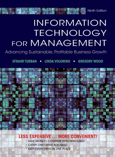 Information Technology for Management: Advancing Sustainable ...