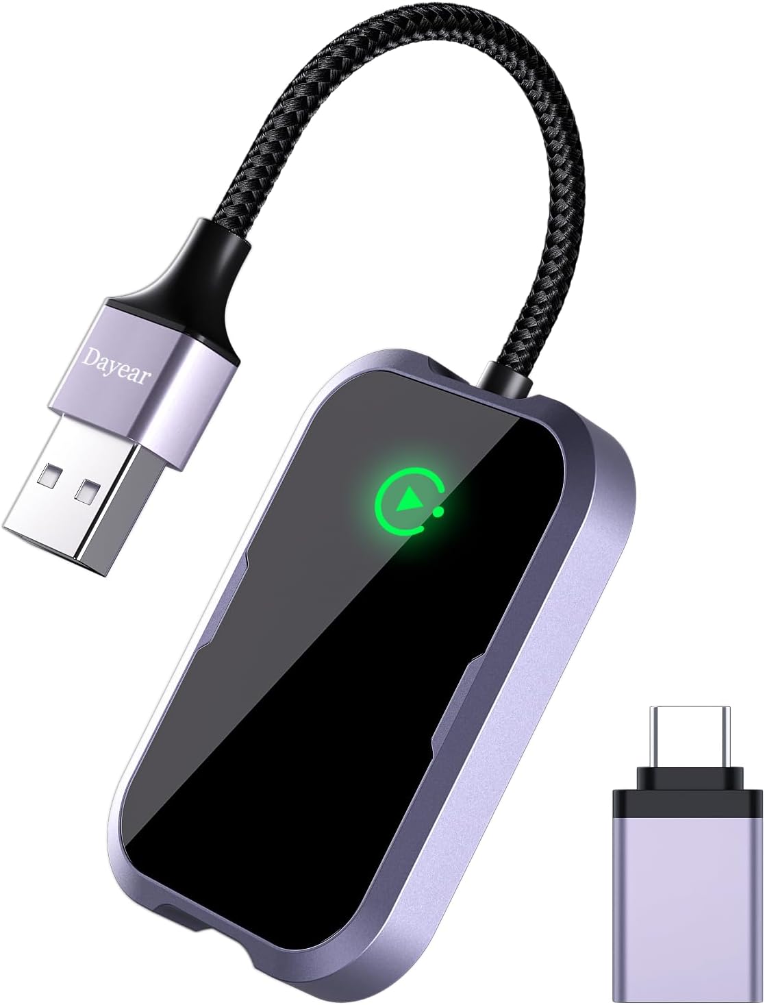 AIZEO Wireless CarPlay Adapter, Superschnelle Upgrade von Wired CarPlay ...