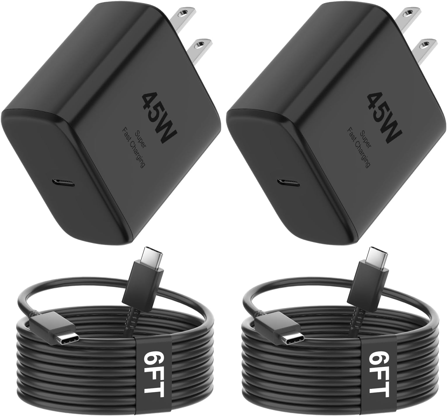 Amazon.com: Samsung 45W Super Fast Charger USB C Android Phone Charger ...