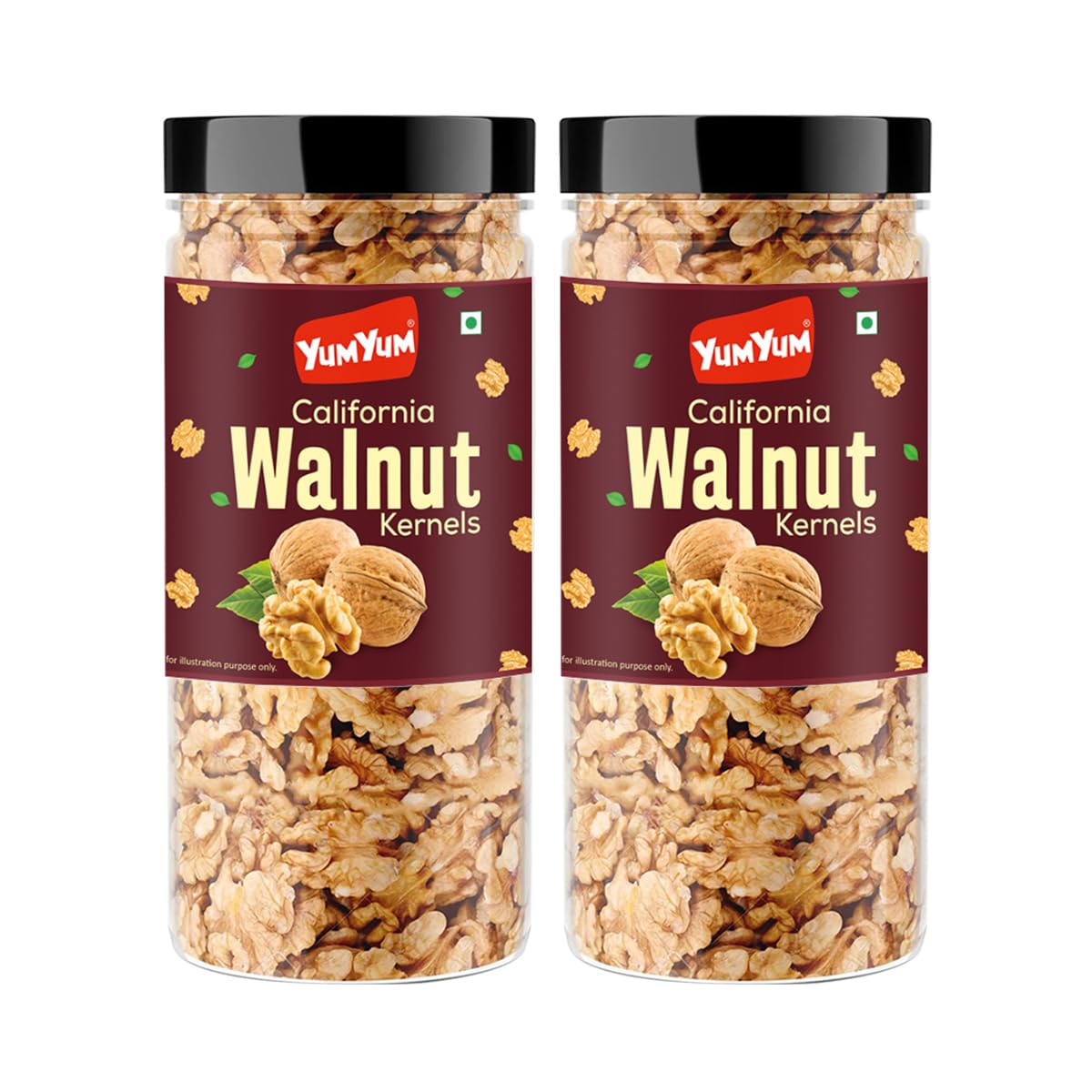 YUM YUM Premium Walnut Kernel 500g I Akhrot Giri| Dry fruit | Healthy ...