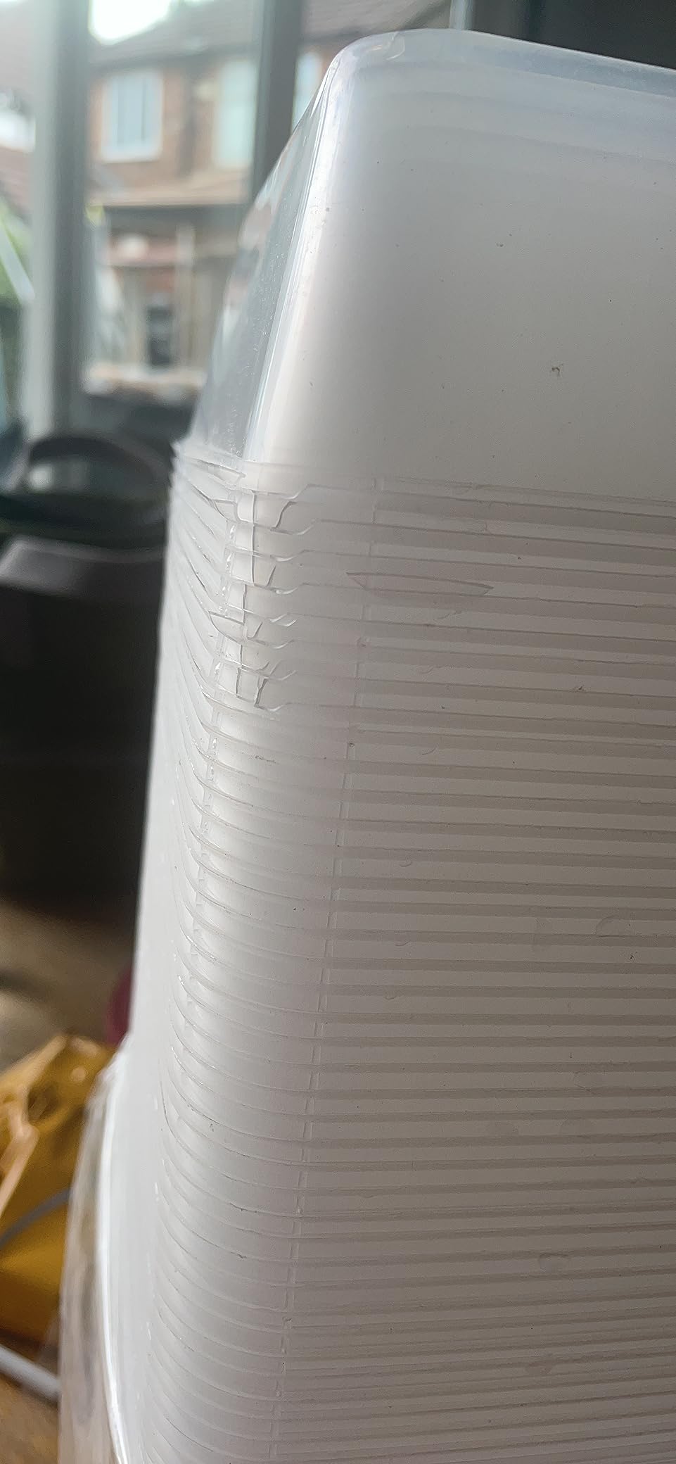 PWgoods Clear Plastic Food Containers with Lids 750ml | Takeaway ...