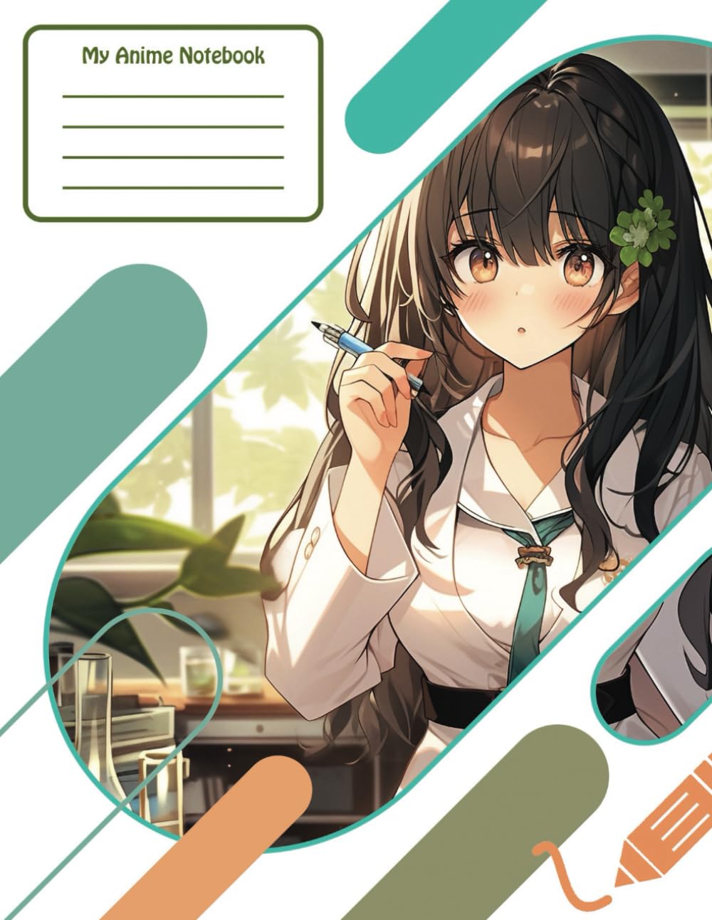 Amazon.com: My Anime Graph Paper Composition Notebook: Cute Anime ...