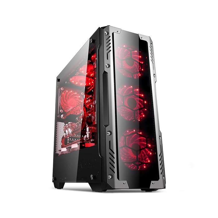 Buy GOLDEN FIELD Z2 PC Case Gaming Computer Case ATX Cases Mid Tower ...