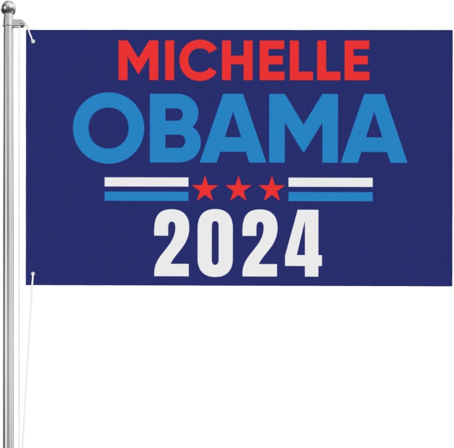 Amazon.com : 3x5 Michelle-Obama 2024 President Flag Double Sided ...