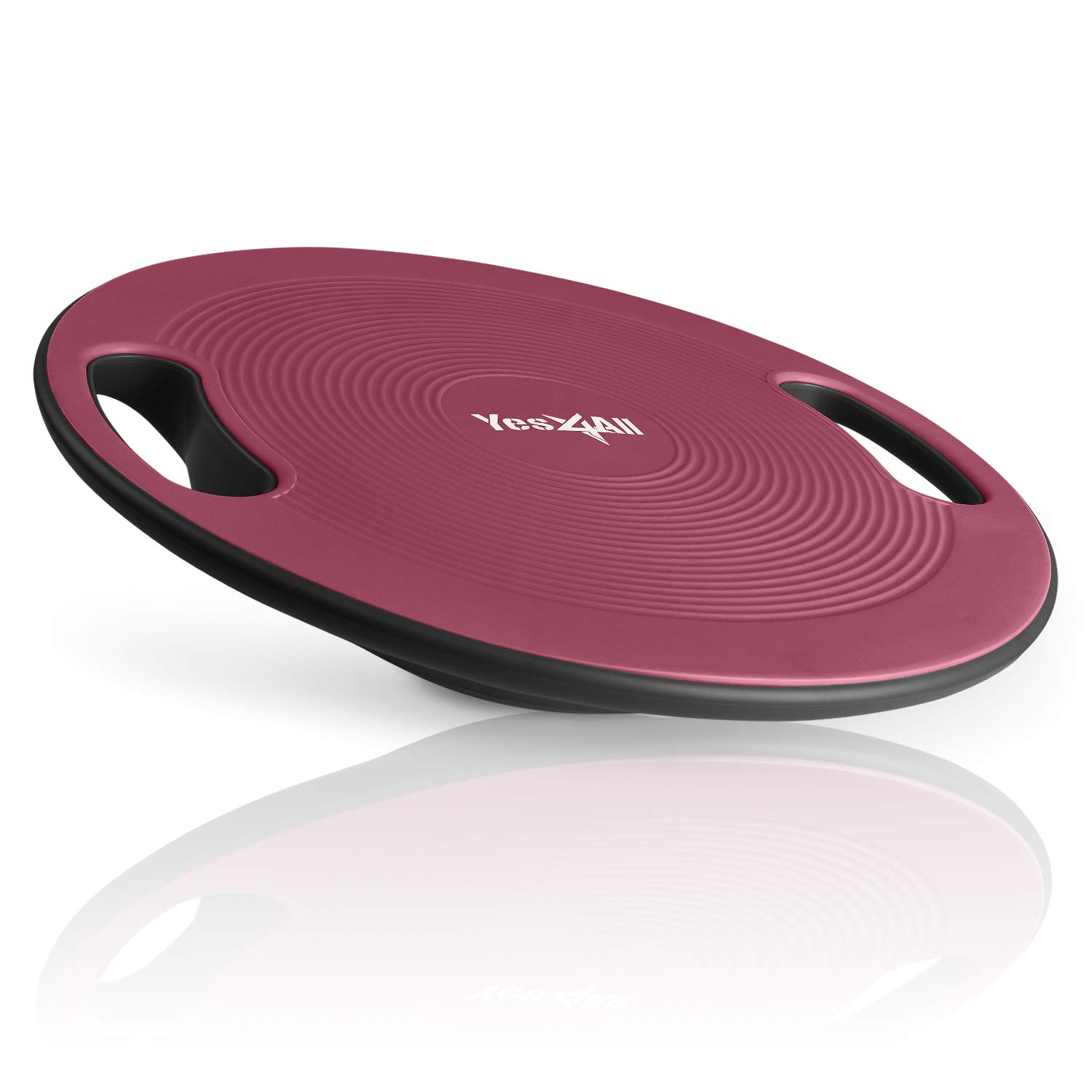 Yes4All Plastic Wobble Balance Board-Round Balance Trainer Board ...