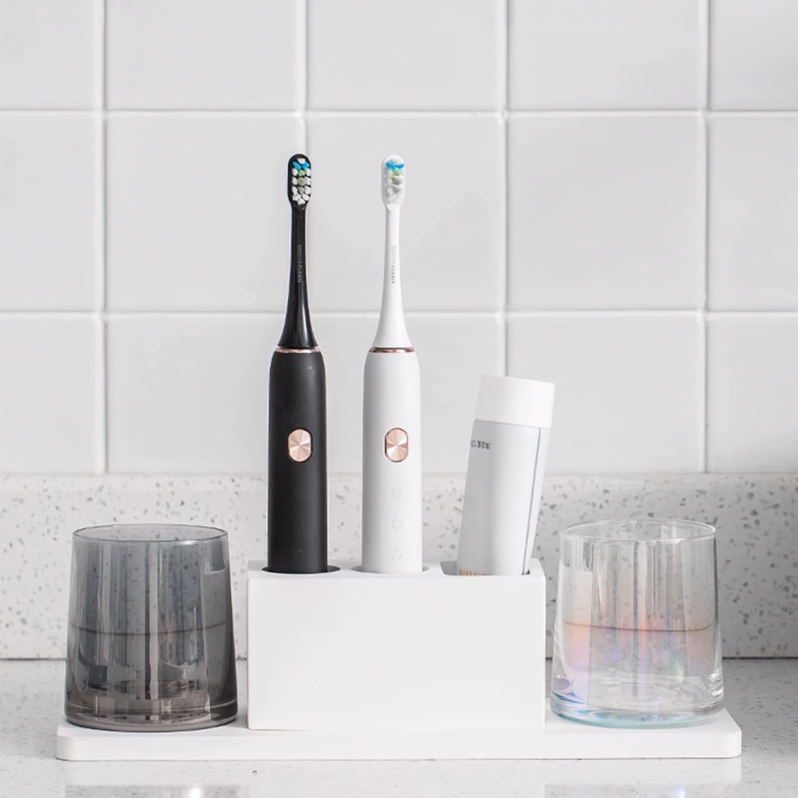 Amazon.com: Diatomite Electric Toothbrush Holders for Bathrooms, Fast ...