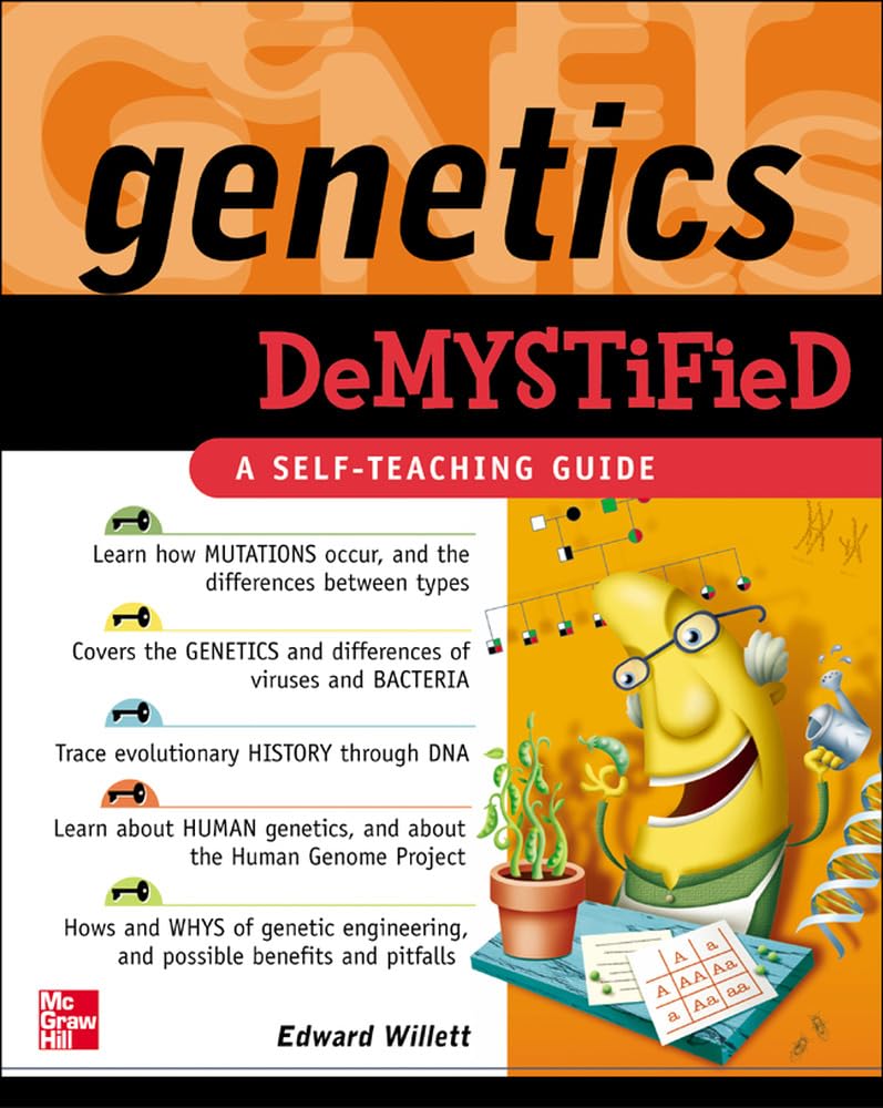 Genetics Demystified: 9780071459303: Medicine & Health Science Books ...