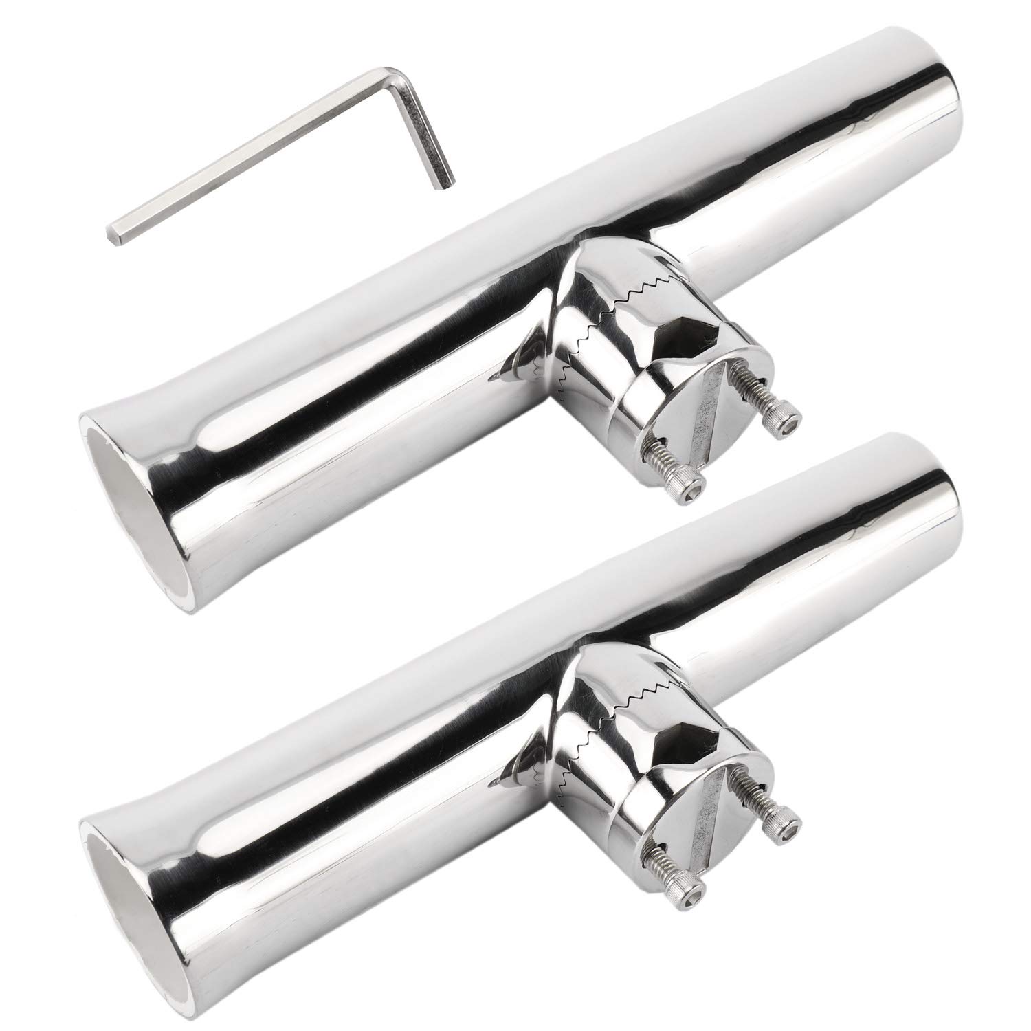 Snapklik.com : DasMarine 2 Pack Tournament Style Clamp On Fishing Rod ...