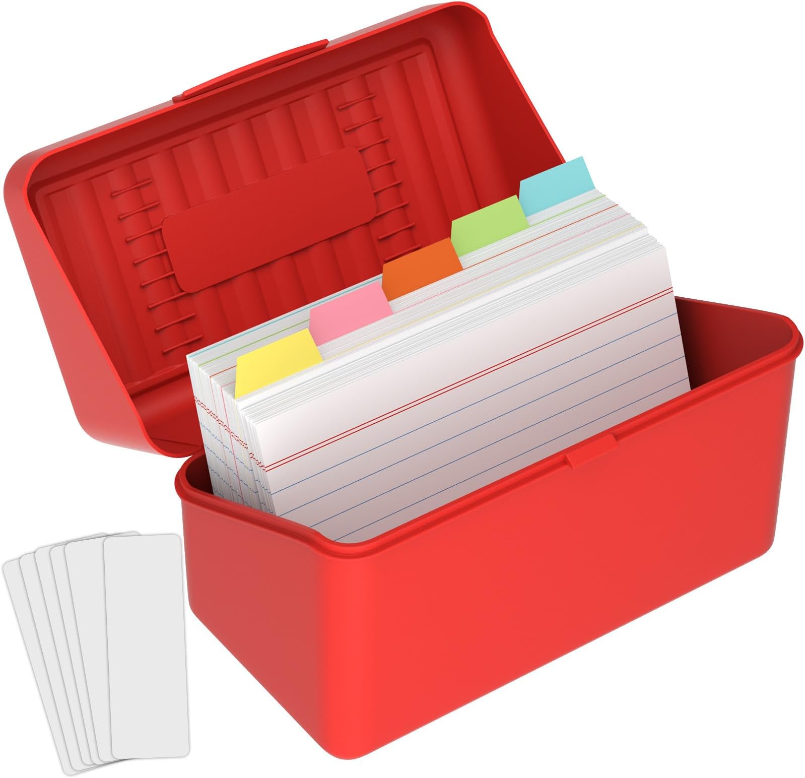 Amazon.com : MaxGear Index Card Holder Set, 3x5 Index Card Organizer ...